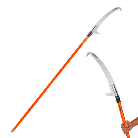 Sharpex 10 FT Pole Saw for Tree Trimming | 6 to 10 feet Long Extension ...